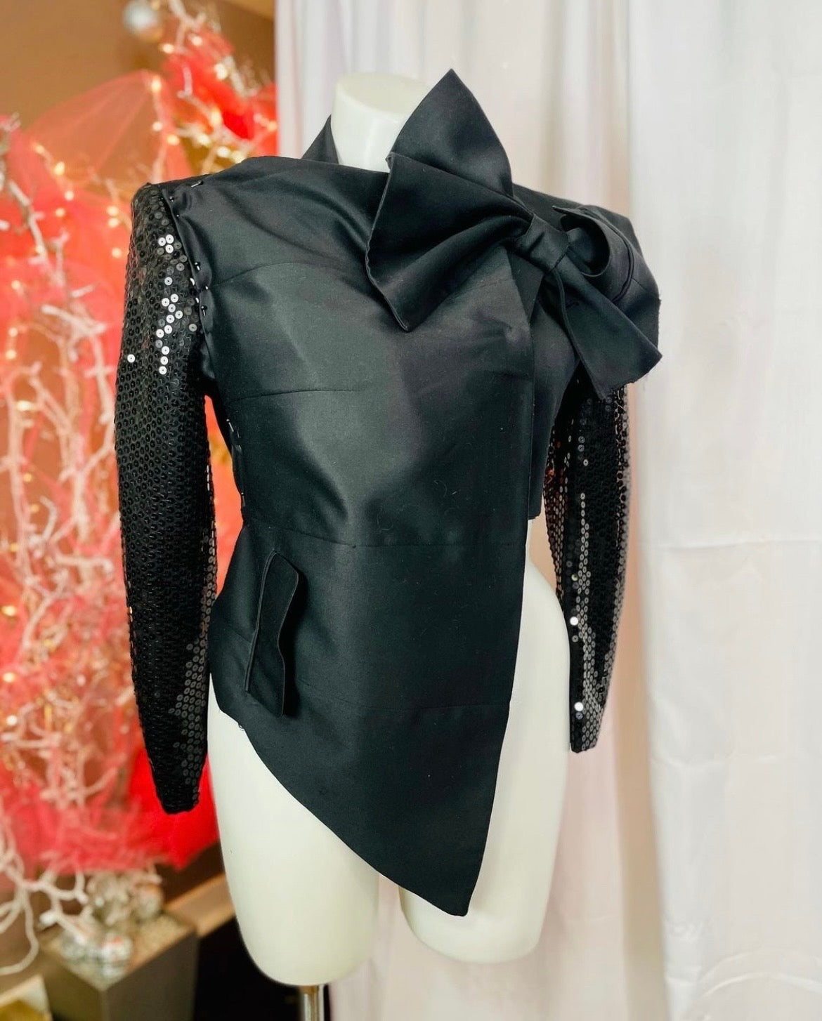 Black Custom Couture Blazer – ModBoutique Fashions
